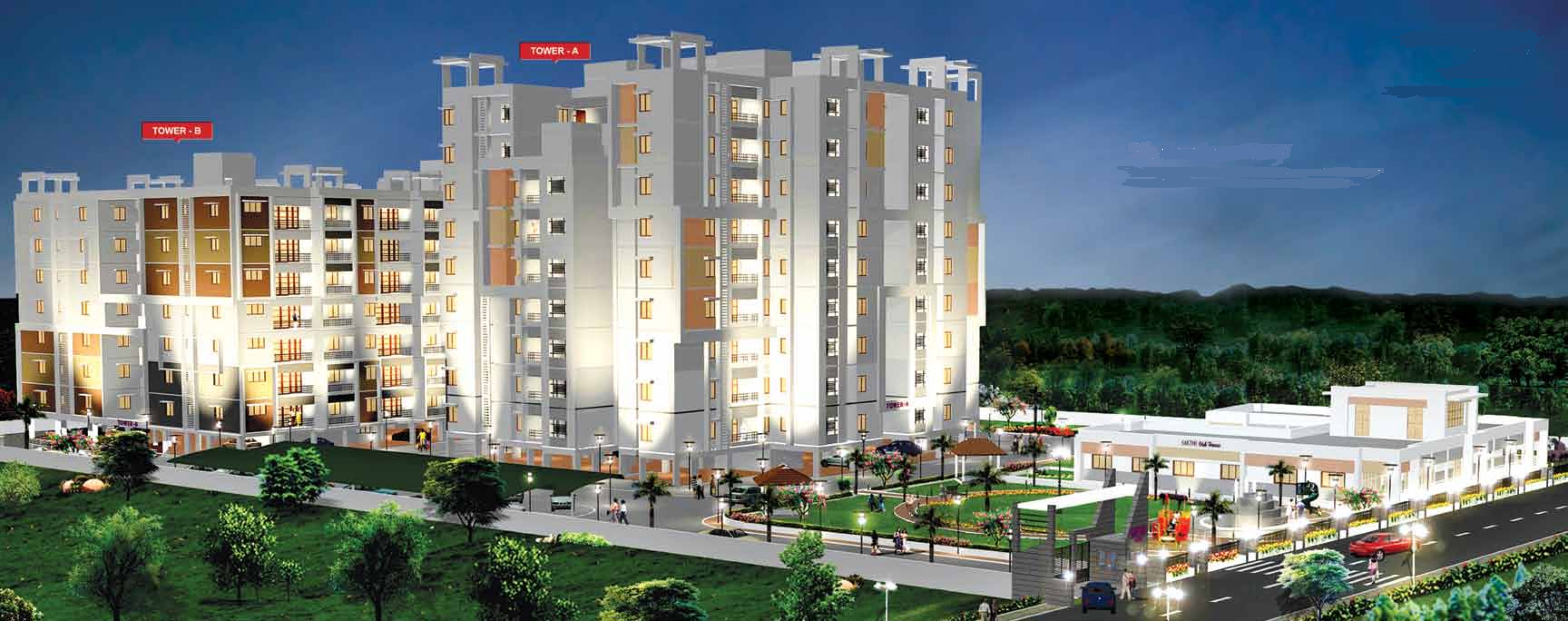 Sakthi Towers in Velachery, Chennai - Price, Location Map, Floor Plan ...