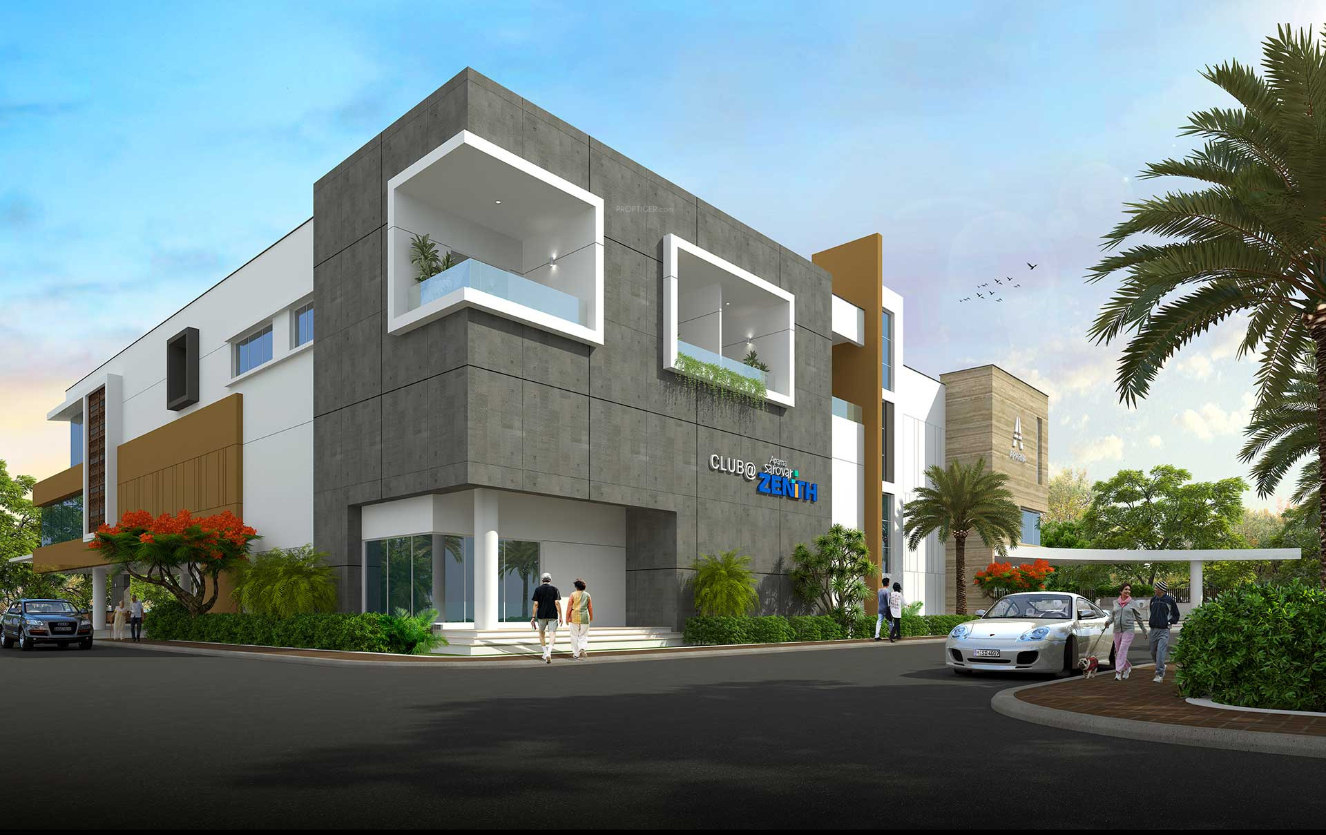 Aparna Sarovar Zenith in Nallagandla Gachibowli, Hyderabad - Price ...