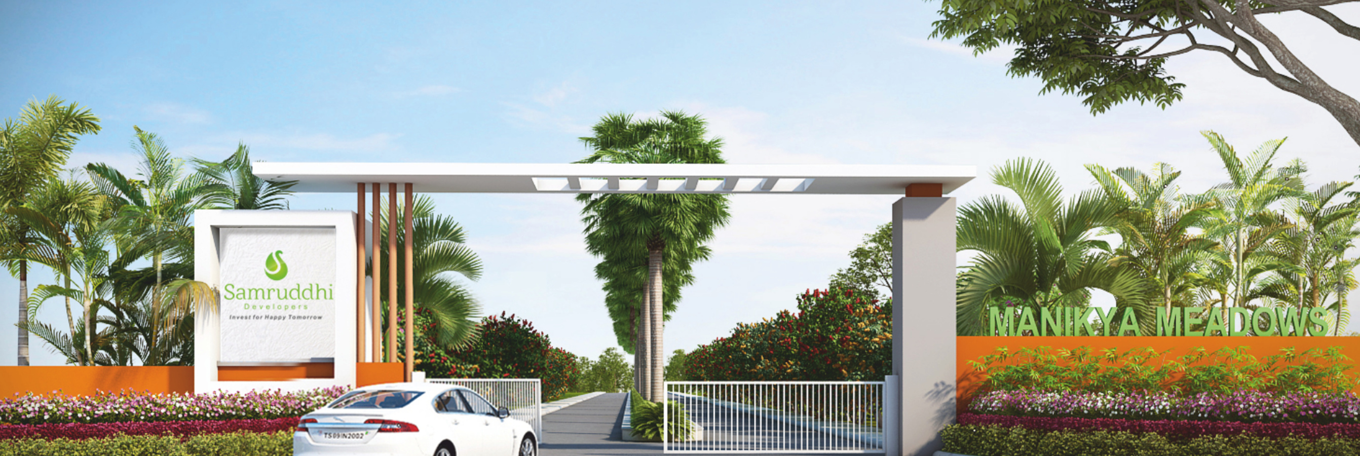 9000 sq ft Plot for Sale in Samruddhi Developers Hyderabad Manikya ...