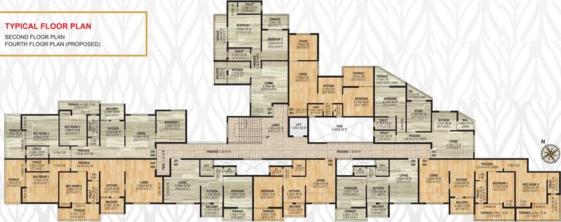 Cluster Plan Image - for sale at - Proptiger.com