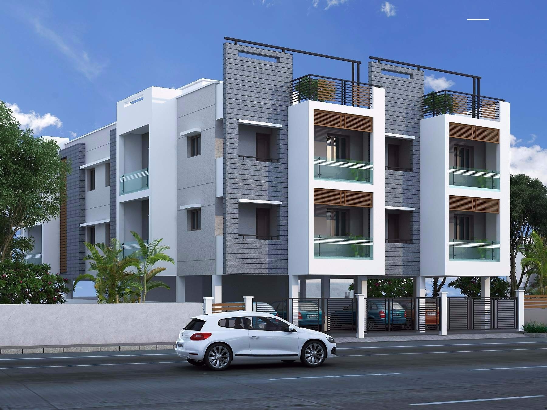 1407 sq ft 3 BHK 3T Apartment for Sale in Vishnu Foundation Mithun ...
