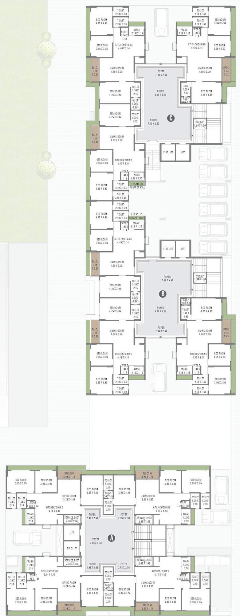 Shreeji Signature Infinity in Chharodi, Ahmedabad - Price, Location Map ...