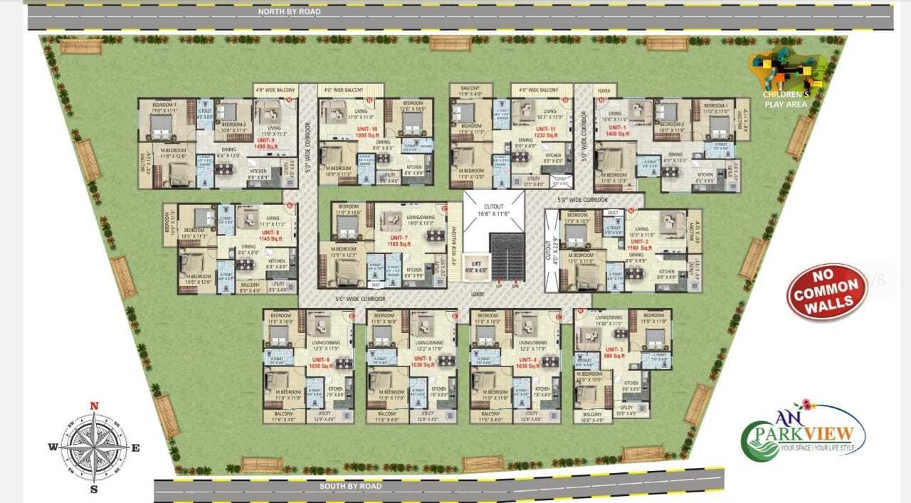 AN Park View in Kumaraswamy Layout, Bangalore - Price, Location Map ...
