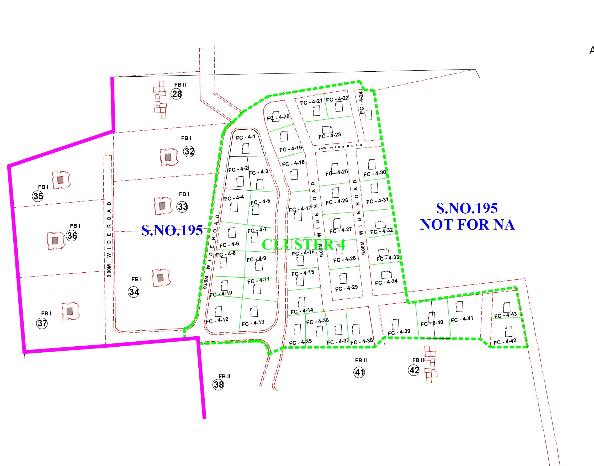 4000 sq ft Plot for Sale in Flamingo Constructions City Of Valley Phase ...