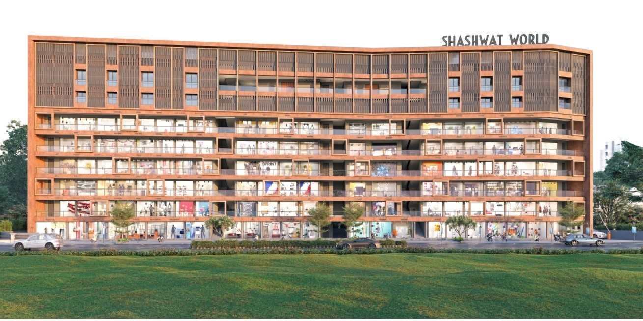 5342 sq ft 1 BHK 1T Apartment for Sale in Shashwat Developers Rajkot ...