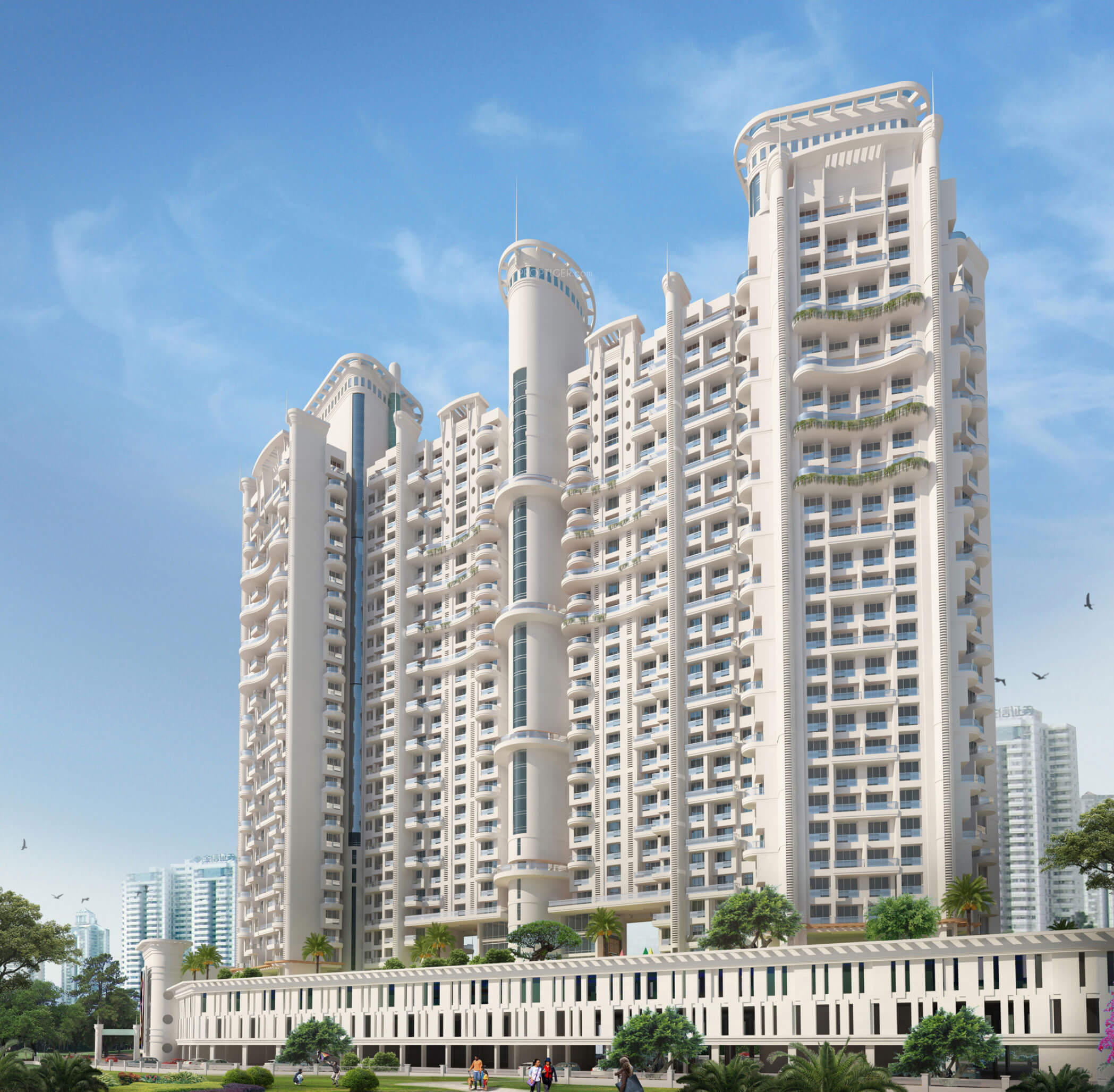 Main Elevation Image 13 Of Mohan Group Altezza Unit Available At Main Elevation Image 13 Of Mohan Group Altezza Unit Available At