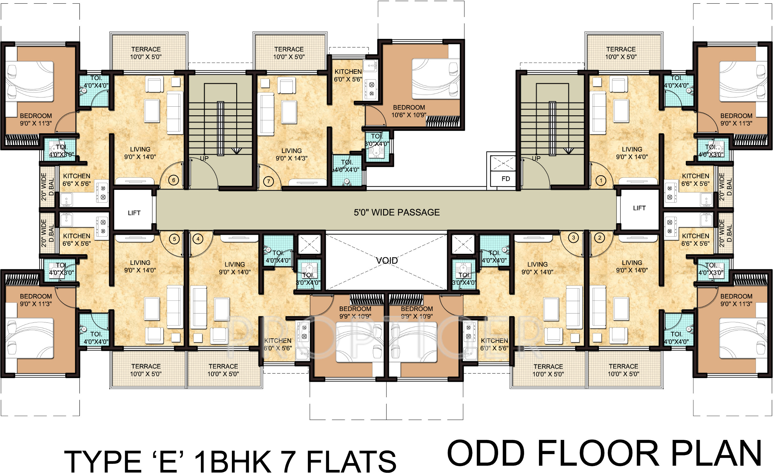 593 sq ft 1 BHK 1T Apartment for Sale in Moraj Maa Smriti Khopoli Mumbai