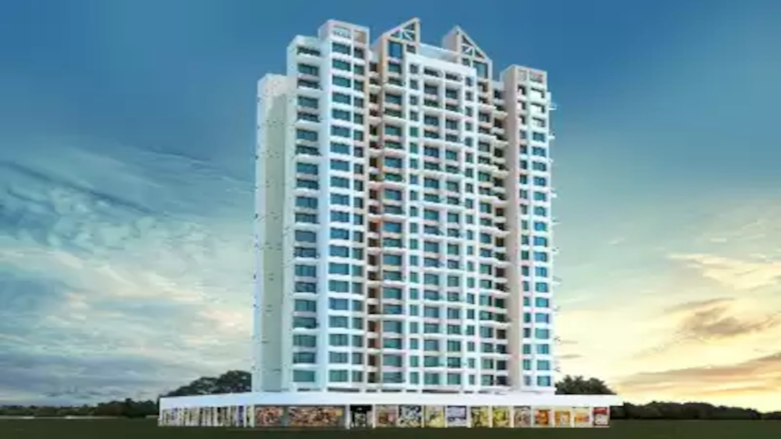 Main Elevation Image 2 of Tulsi Constructions Aura, Unit available at ...