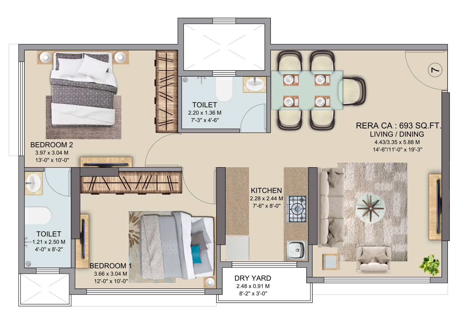 Tigon Elite in Chembur, Mumbai - Price, Location Map, Floor Plan ...