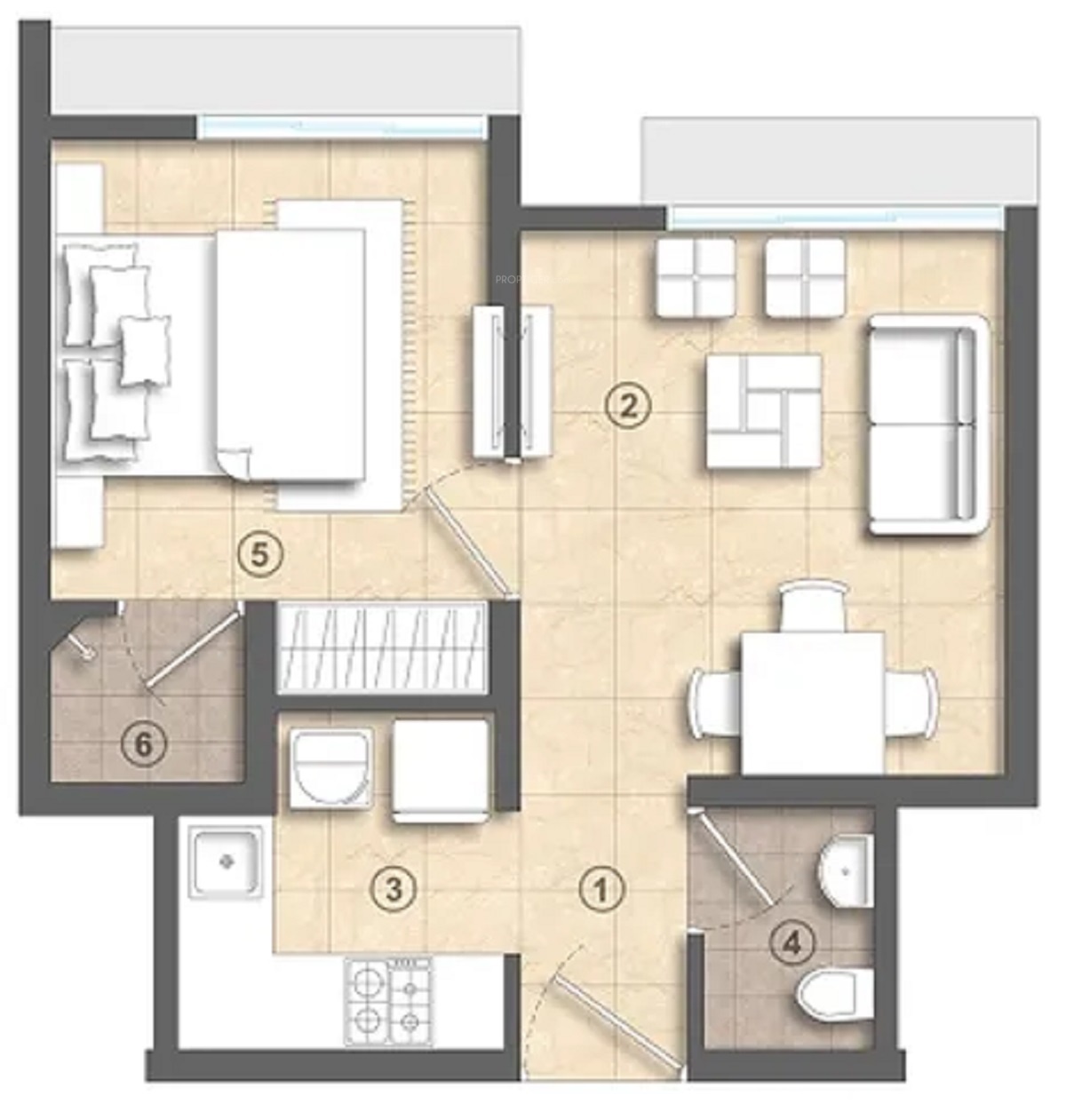 Lodha Crown Kolshet in Thane West, Mumbai - Price, Location Map, Floor ...