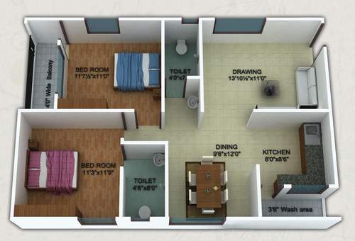 1300 Sq Ft 3 BHK 3T Apartment For Sale In Shreya Homes Elegance 1300 Sq Ft 3 BHK 3T Apartment For Sale In Shreya Homes Elegance