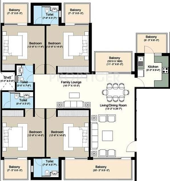 Puri VIP Floors in Sector 81, Faridabad - Price, Location Map, Floor ...